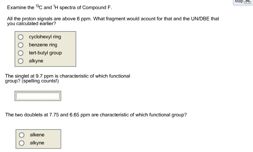 Solved Compound F has a molecular formula of CgHgO. What is | Chegg.com