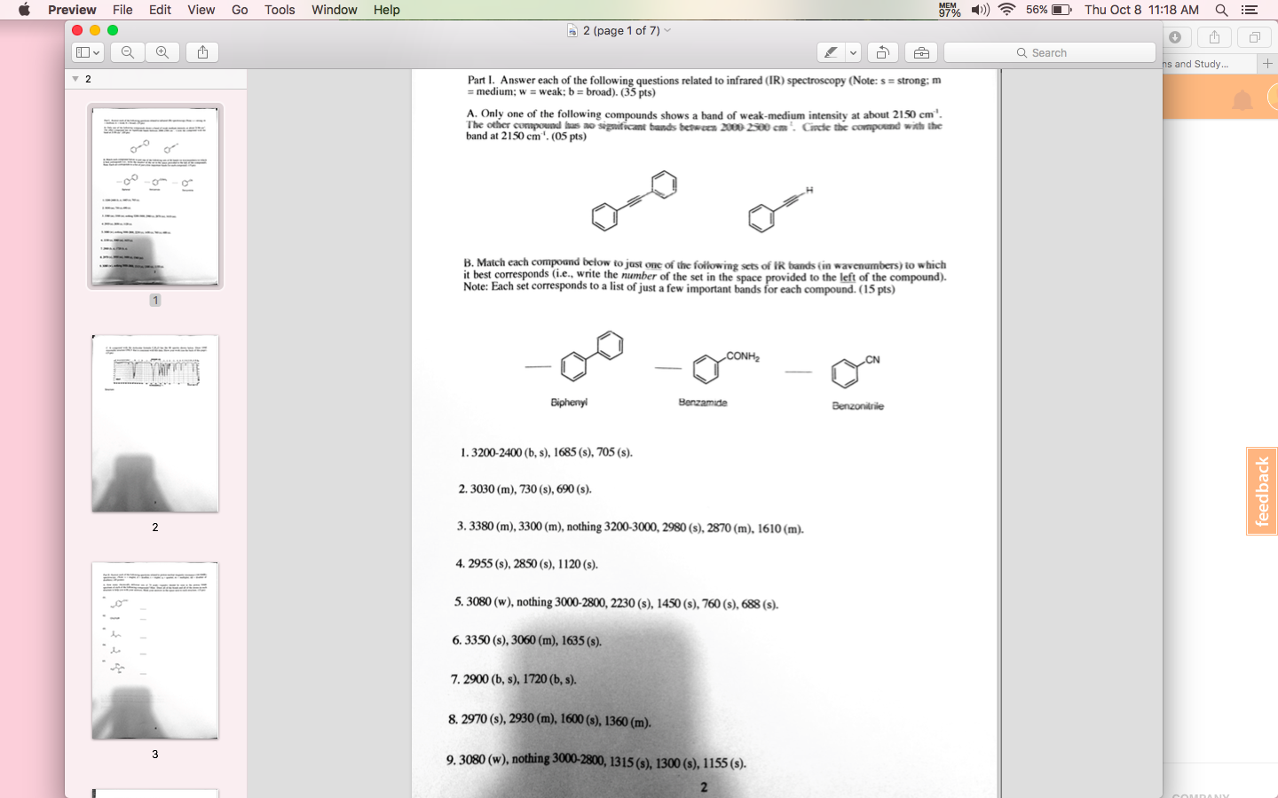 Solved Answer each of the following questions related to | Chegg.com
