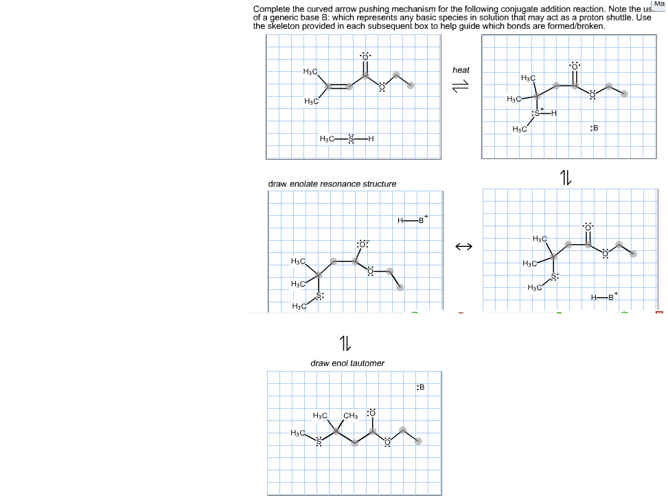 Solved Complete the curved arrow pushing mechanism for the | Chegg.com