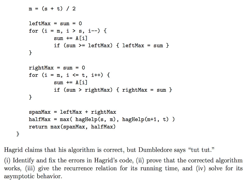 Solved 3. (20 pts) With a sly wink, Dumbledore says his real | Chegg.com