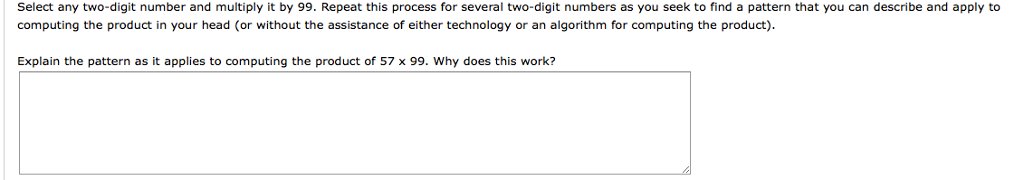 Solved Select Any Two digit Number And Multiply It By 99 Chegg solved-select-any-two-digit-number-and-multiply-it-by-99-chegg