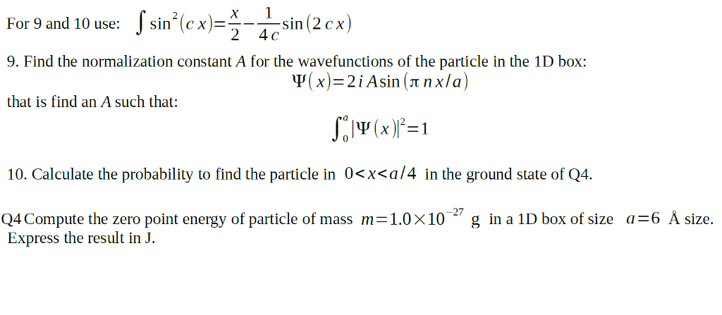 Solved This post is for Q10, which requires information from | Chegg.com