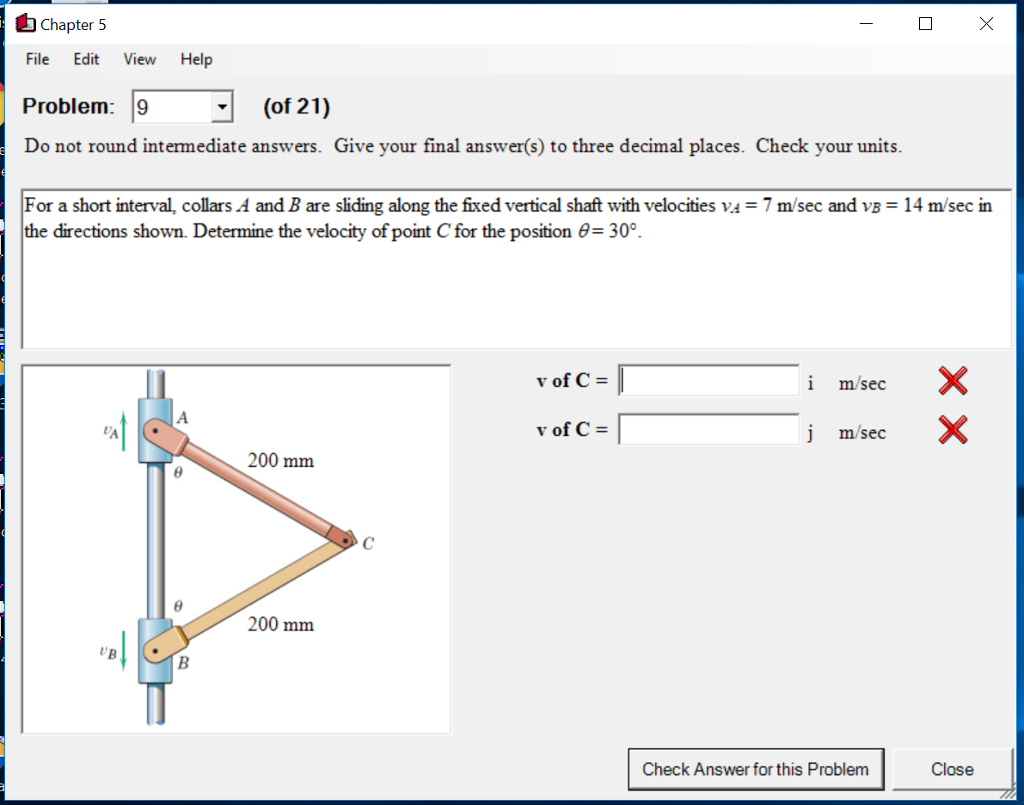 Solved Chapter 5 File Edit View Help Problem: 9 Do not round | Chegg.com