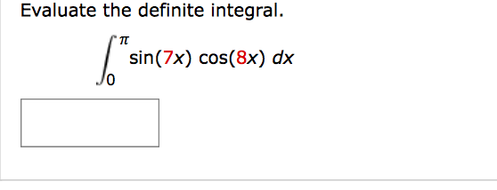 Solved Evaluate the definite integral. integral_0^pi | Chegg.com