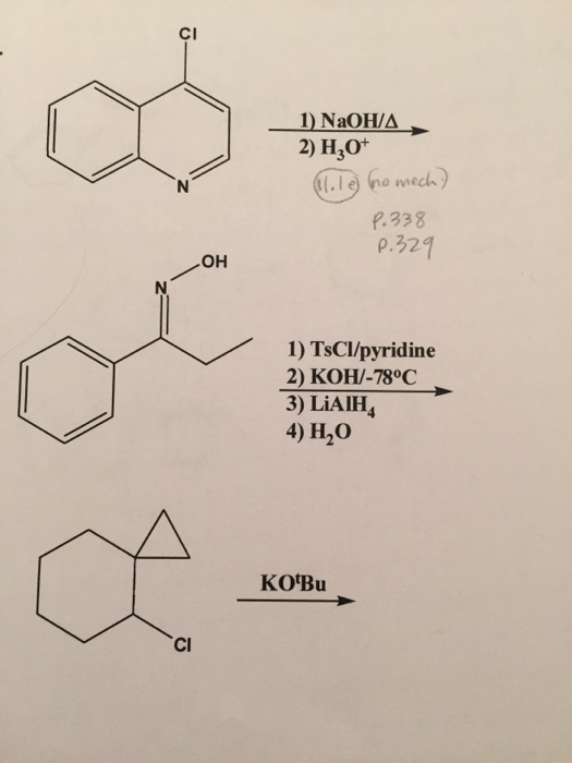 Solved Does anyone know the mechanism to any of these | Chegg.com