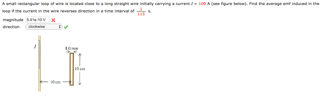 Solved A small rectangular loop of wire is located close to | Chegg.com