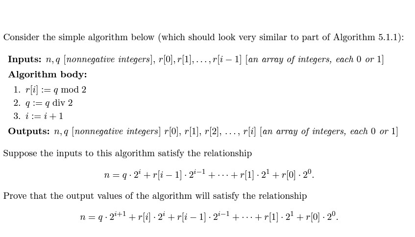Solved Consider The Simple Algorithm Below Which Should 