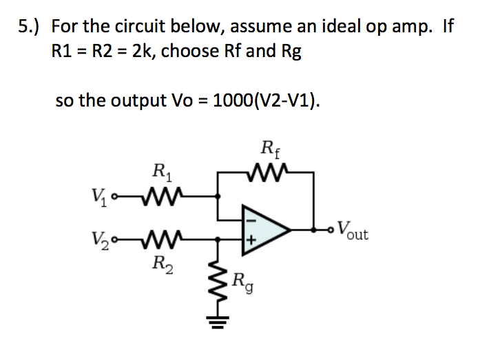 Solved For the circuit below, assume an ideal op amp. If R_1 | Chegg.com