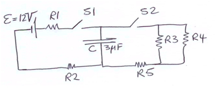 Solved In the circuit shown below, both switches S1 and S2 | Chegg.com
