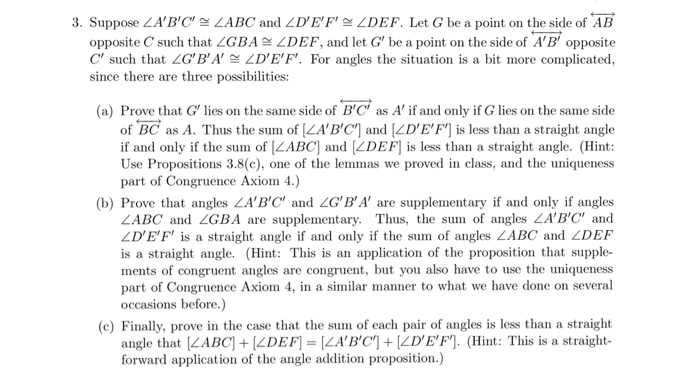 Solved Euclidean and Non-Euclidean geometry. Explain each | Chegg.com