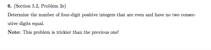 Solved Determine the number of four-digit positive integers | Chegg.com