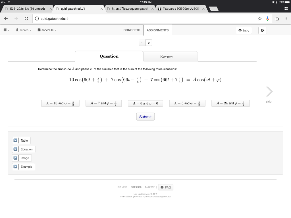 solved-determine-the-amplitude-a-and-phase-phi-of-the-chegg