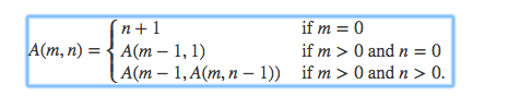 Solved c++ program problem. When I use the Ackermann | Chegg.com