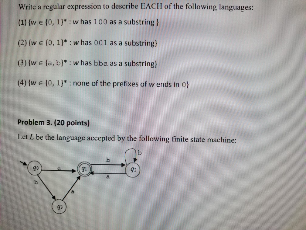 Solved For EACH of the following NDFSMs, calculate the value | Chegg.com