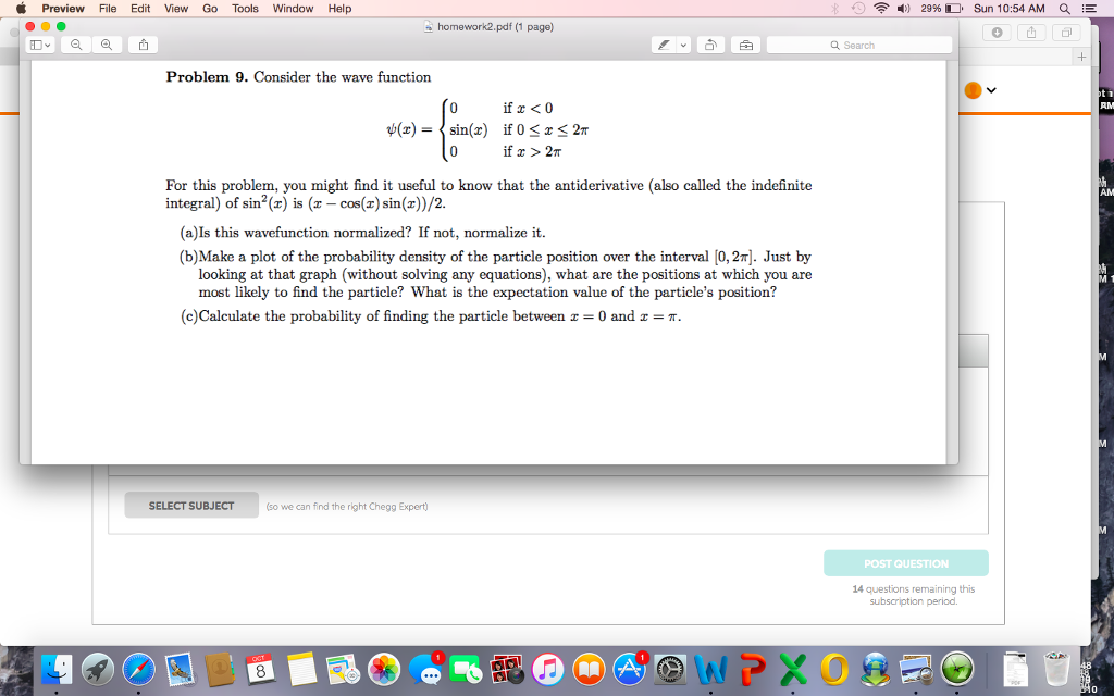 Solved i Preview File Edit View Go Tools Window Help 令毗) | Chegg.com