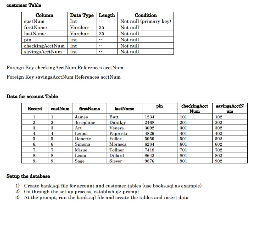 Solved Write a program called BankAccount. Java. This | Chegg.com