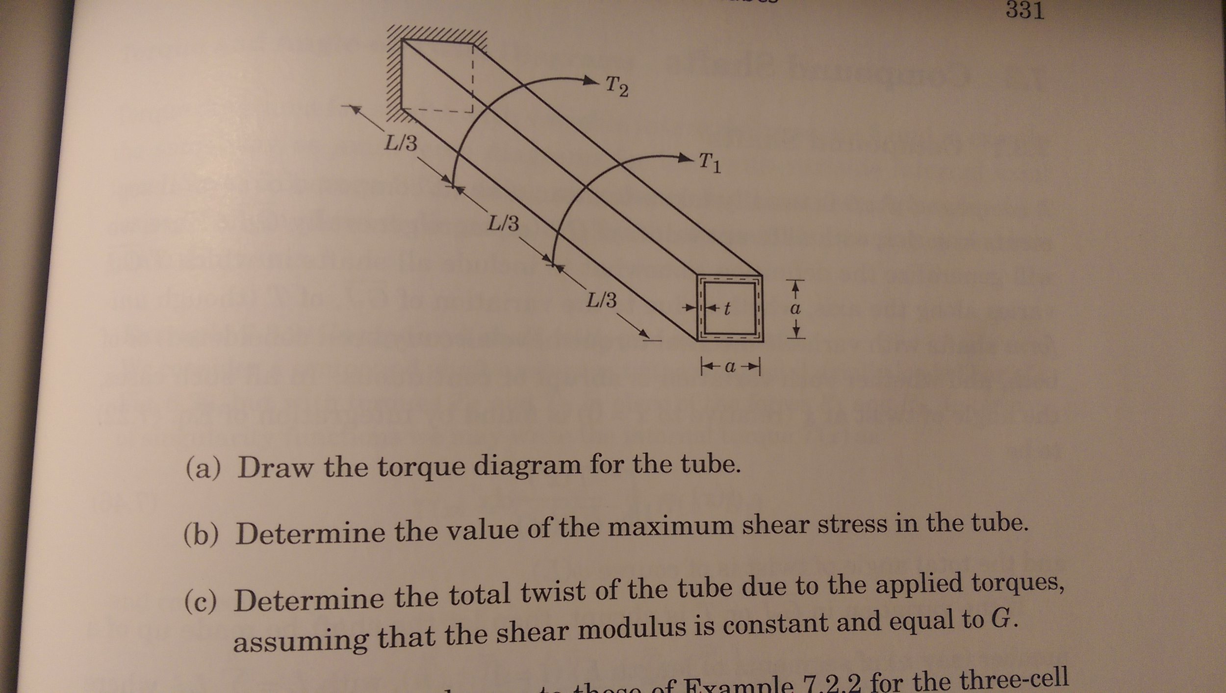 Solved Torsion of non-circular thin-walled tubes question. | Chegg.com Solved Torsion of non-circular thin-walled tubes question. | Chegg.com