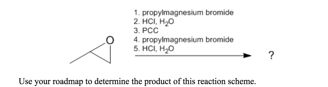 Solved Use your roadmap to determine the product of this | Chegg.com