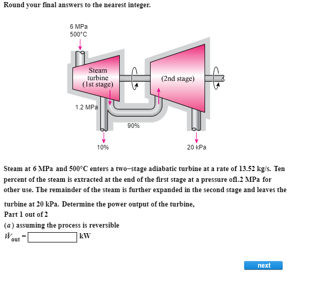 Solved Round your final answers to the nearest integer. 6 | Chegg.com
