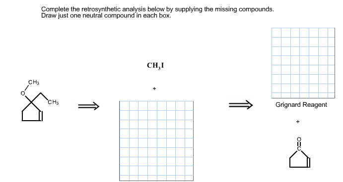 Solved Complete the retrosynthetic analysis below by | Chegg.com
