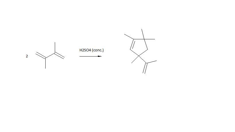 Solved H2SO4 (conc.) 2 | Chegg.com