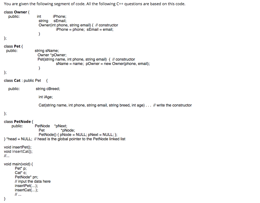 Solved You Are Given The Following Segment Of Code All The 0582