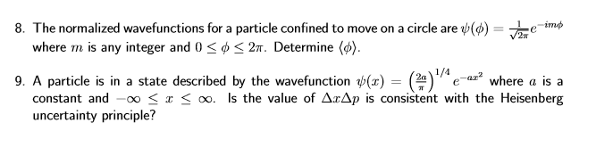 Solved The normalized wavefunctions for a particle confined | Chegg.com