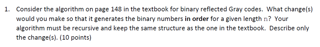 Solved Consider the algorithm on page 148 in the textbook | Chegg.com