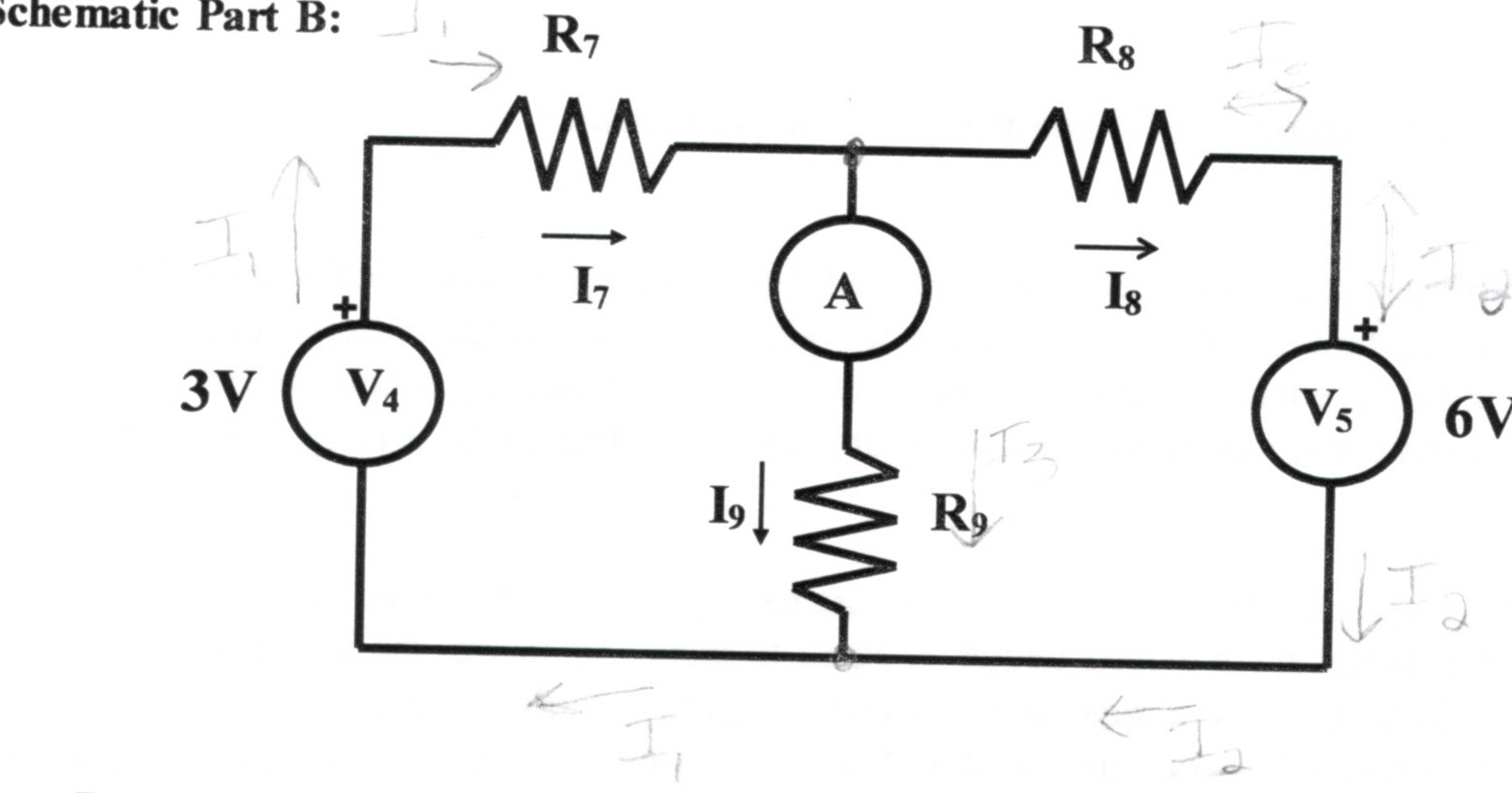 Solved: Solve Kirchhoffs Loop And Junction Rule For This C... | Chegg.com