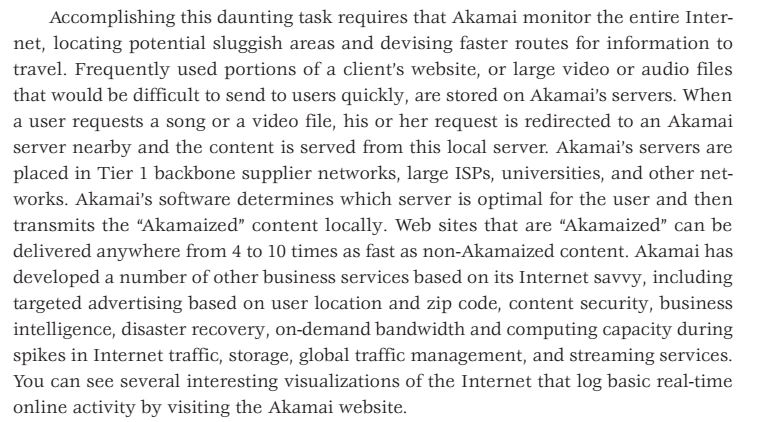 Solved Case Study 3.7 Akamai Technologies Respond to the 3 | Chegg.com