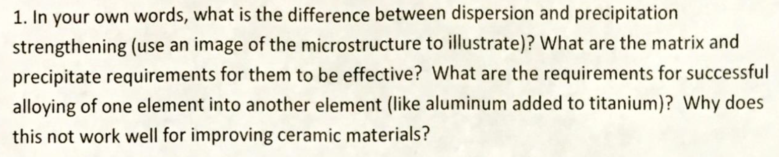 Solved In your own words, what is the difference between | Chegg.com
