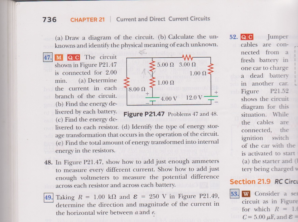 Solved question number 47: principles of physics a calculus | Chegg.com