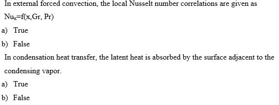 Solved In external forced convection, the local Nusselt | Chegg.com