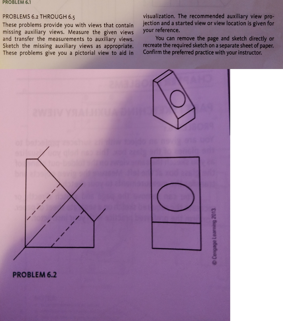 Solved PROBLEM 6.1 visualization. The recommended auxiliary | Chegg.com