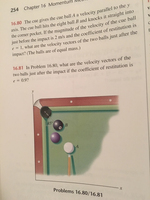 Solved in problem 16.80, what are the velocity vectors of | Chegg.com