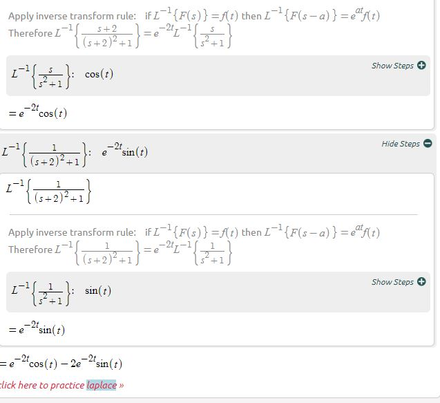 Solved Question is: To find inverse laplace transform of: | Chegg.com