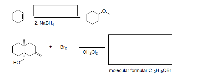 Solved Fill out the blank (Write a major product, a | Chegg.com