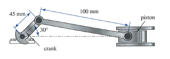 Solved Part1: For the compressor linkage shown, us the | Chegg.com