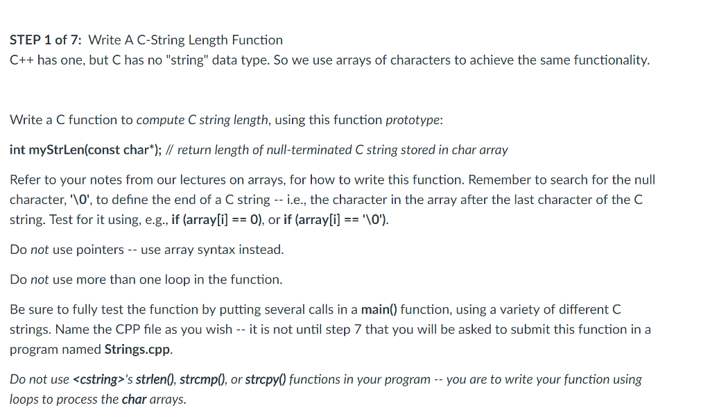 Solved Need help about C++ Strings. I have some code written | Chegg.com
