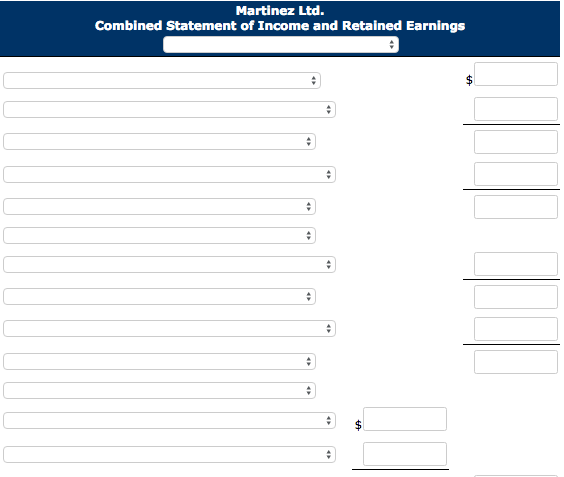 Solved A combined statement of income and retained earnings | Chegg.com