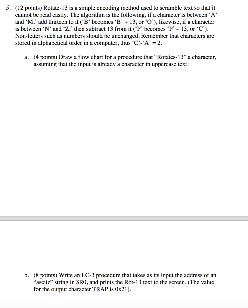 Solved 1. (10 points) Binary Conversion. Fill in the | Chegg.com