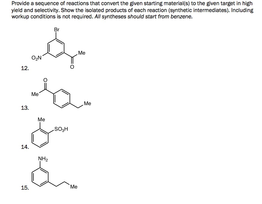 Solved Provide a sequence of reactions that convert the | Chegg.com
