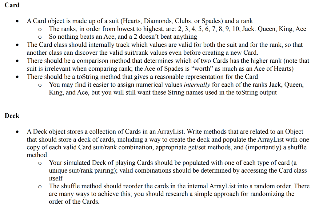 Solved Need help with this JAVA assignment, please look at | Chegg.com