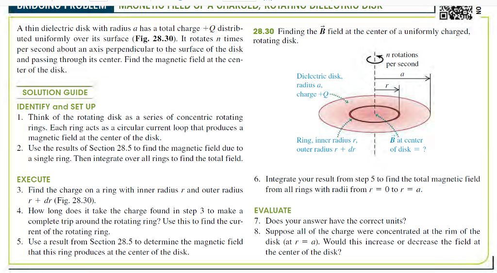 Solved A thin dielectric disk with radius a has a total | Chegg.com