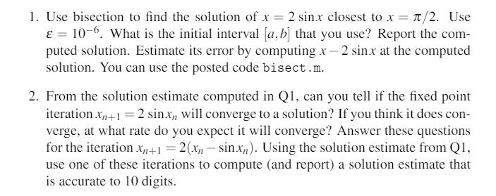 code for bisect | Chegg.com