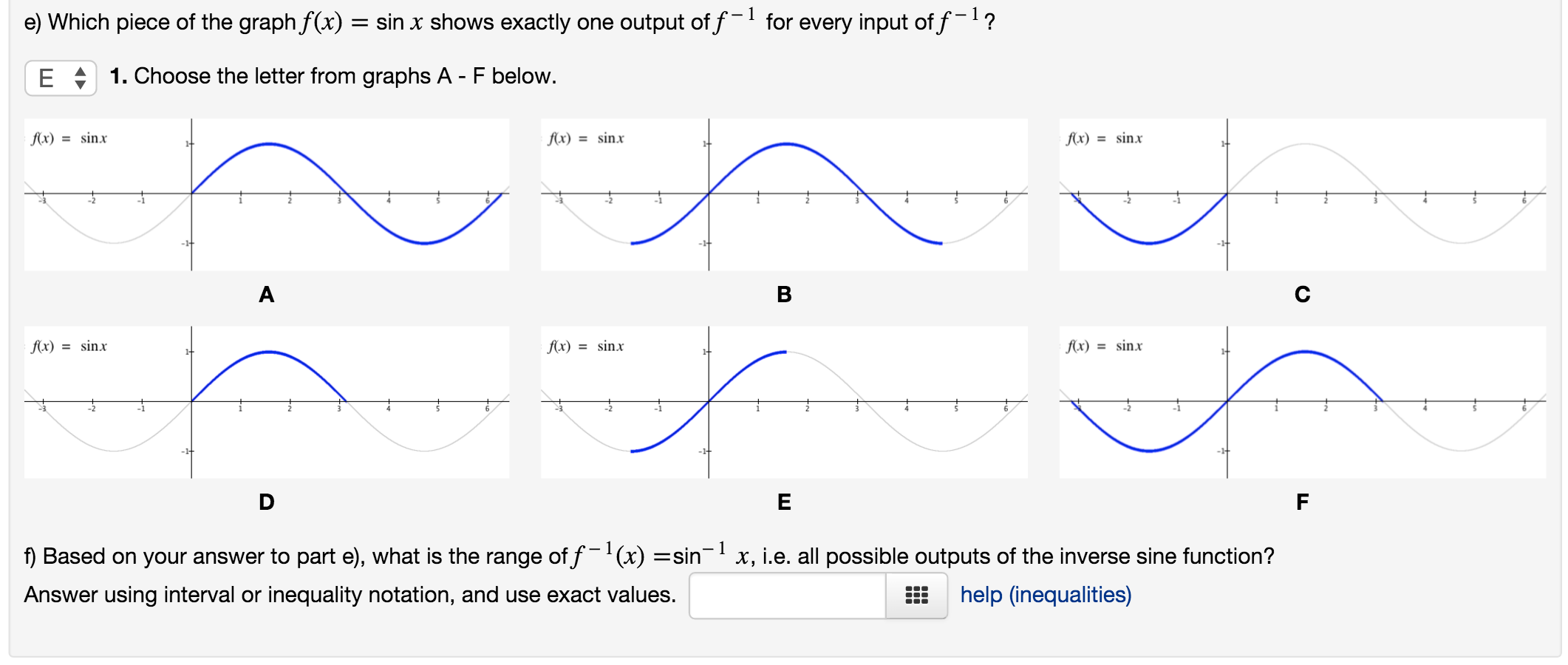Solved Need help with part A,B, and F All information that | Chegg.com