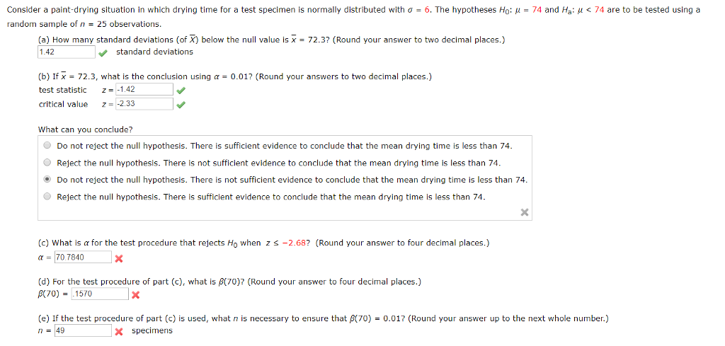 Solved Consider a paint-drying situation in which drying | Chegg.com