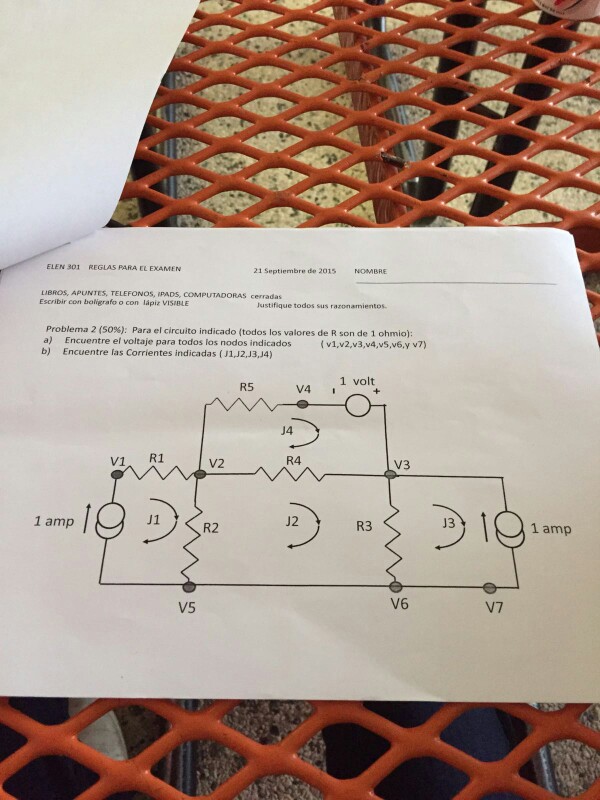 Solved Para el circuito indicado (todos los valores de R son | Chegg.com