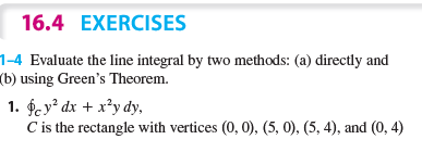 Solved Evaluate the line integral by two methods: (a) | Chegg.com