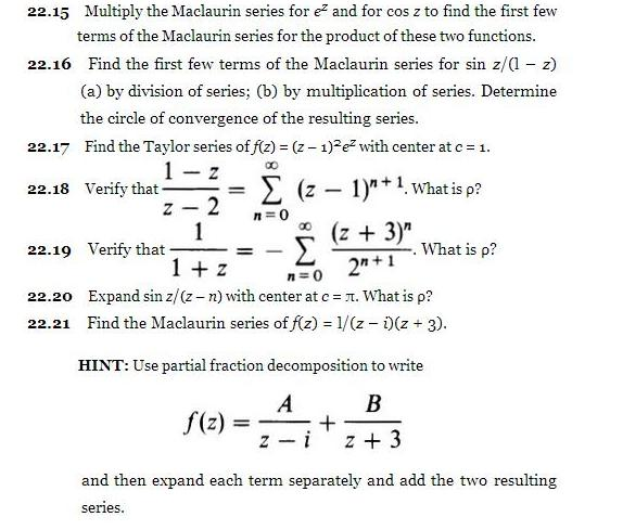 solved-22-15-multiply-the-maclaurin-series-for-ez-and-for-chegg